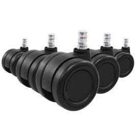5x ROLO COLOR 60 11mm/60mm Sols durs - Roulettes